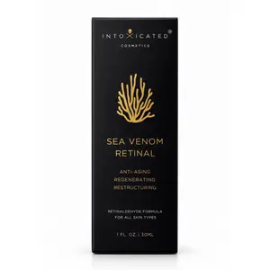 INTOXICATED COSMETICS Sea Venom Retinal | 1fl.oz/30ml | Anti-aging Time Released Retinaldehyde | Regenerating Sensamone P5 | Restructuring