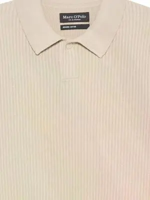 Marc O'polo Ribbed-knit Polo Shirt