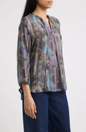 APNY V-neck Tassel Blouse