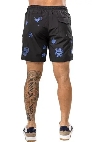 MACEOO Martyr Swim Trunks With Printed Pattern
