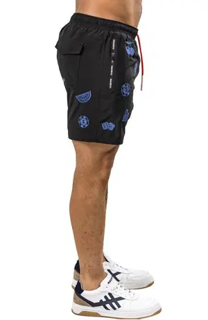 MACEOO Martyr Swim Trunks With Printed Pattern