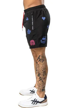 MACEOO Martyr Swim Trunks With Printed Pattern