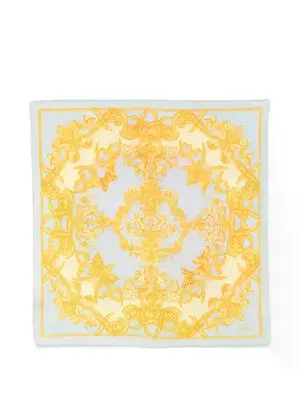 Versace 1990s Baroque-print Handkerchief