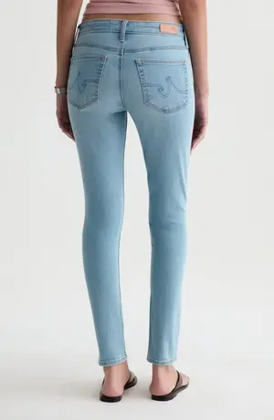 Ag Farrah Mid Rise Ankle Skinny Jeans