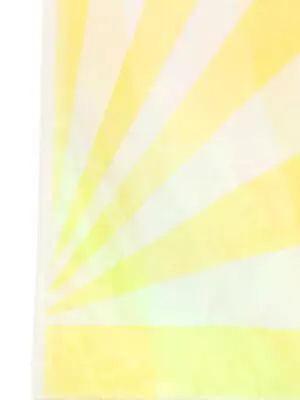 Dior 1970s Sunburst-print Scarf