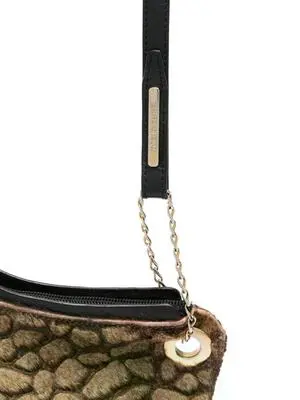 Roberto Cavalli 2000s Giraffe-print Shoulder Bag