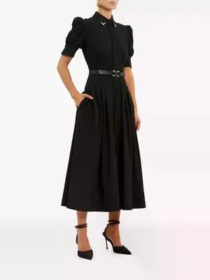 Rebecca Vallance Zendaya Belted Midi Dress