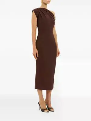 Rebecca Vallance Hazine Embellished Midi Dress