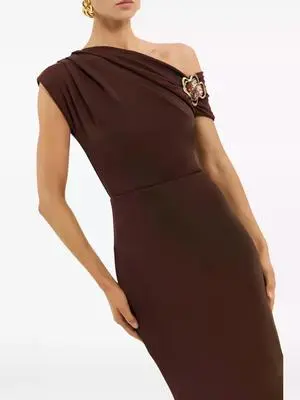 Rebecca Vallance Hazine Embellished Midi Dress