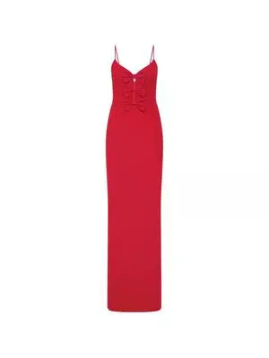 Rebecca Vallance Bow-embellished Gown