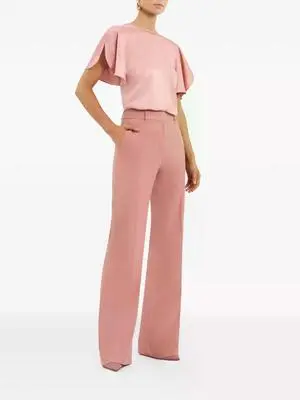 Rebecca Vallance Alina Flutter-sleeve Blouse