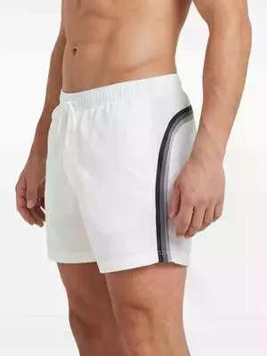 Sundek Stripe-trim Swim Shorts