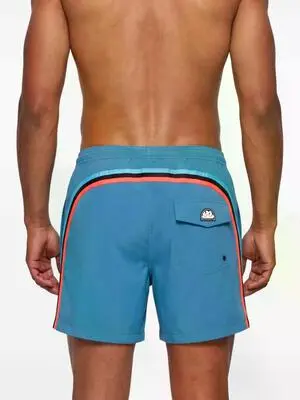 Sundek Logo Print Swim Shorts