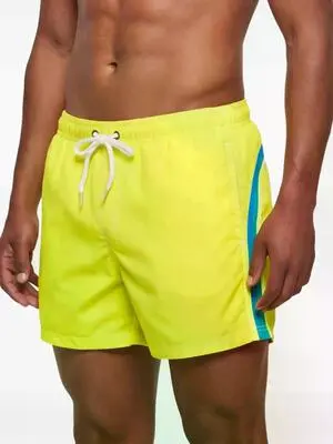 Sundek Striped Trim Drawstring Swim Shorts