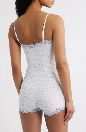 SKIMS Fits Everybody Lace Romper