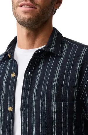Rodd & Gunn Harley Open Weave Short Sleeve Button-up Shirt