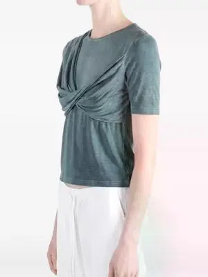UMA WANG Twist Detail T-shirt