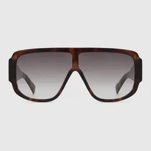 12PM STUDIOS Aspen Shield Sunglasses - Demi/brown