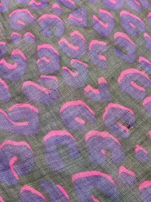 LOUIS VUITTON 2000s Leopard-print Scarf