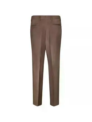 COSTUMEIN Pressed-crease Tailored Trousers - Brown