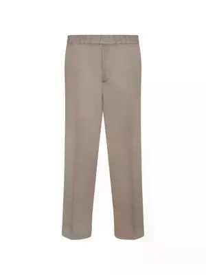COSTUMEIN Tailored Trousers With Pressed Crease - Neutrals