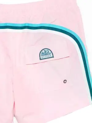 Sundek Stripe Detail Swim Shorts
