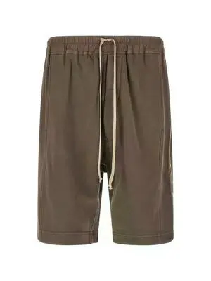 Rick Owens Snap-button Drawstring Shorts