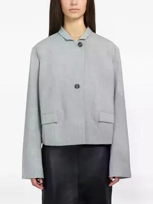 ST. AGNI Cocoon Flap-pocket Blazer