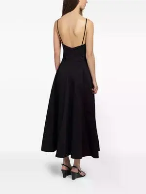 ST. AGNI V-neck Spaghetti Strap Dress