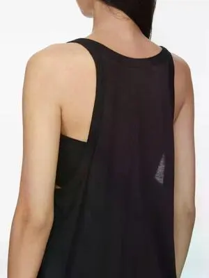 Rick Owens Cut-out Scoop Neck Tank Top