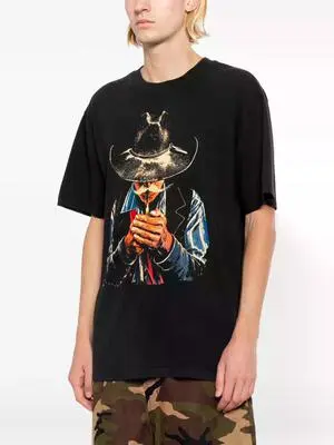 MELT Graphic-print Round Neck T-shirt