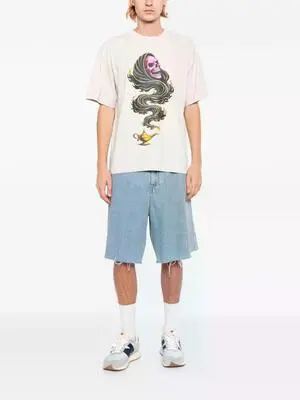 MELT Skull-printed T-shirt