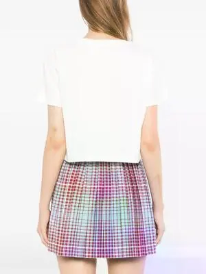 MELT Graphic-print Cropped T-shirt