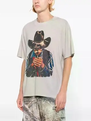 MELT Graphic-print Crew Neck T-shirt