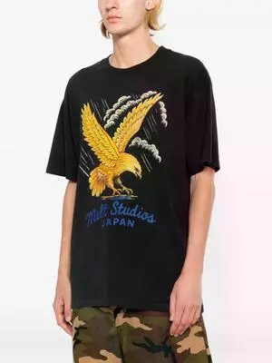MELT Graphic-print Round Neck T-shirt