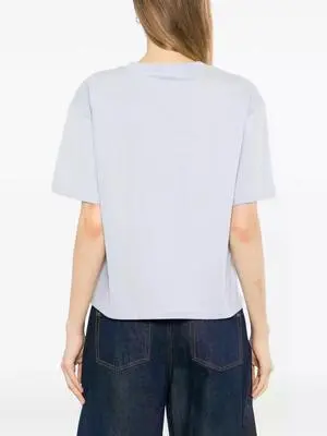 MELT Graphic Print Cotton T-shirt - Blue
