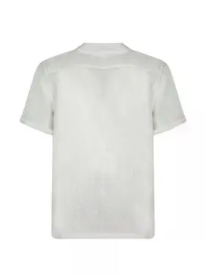 120% Lino Short-sleeve Camp-collar Shirt