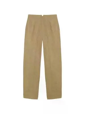 CORTANA Belted Pleated Trousers