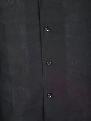 DELL'OGLIO Mandarin-collar Long-sleeve Shirt