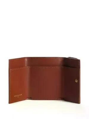 Maison Kitsuné Edie Fox-plaque Leather Wallet