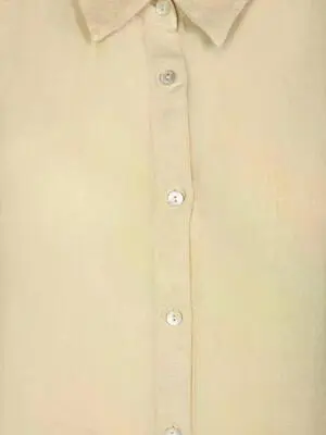 120% Lino Midi Shirt Dress