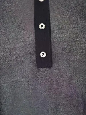 CARRER Semi-sheer Polo Shirt