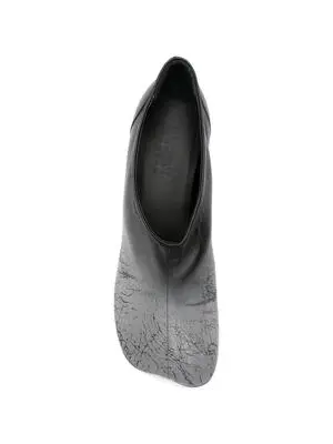 MAISON MARGIELA Cracked Effect Block Heel Pumps