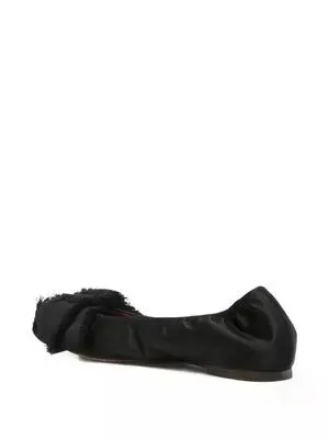 LANVIN Bow-embellished Ballet Flats