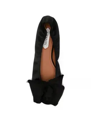 LANVIN Bow-embellished Ballet Flats