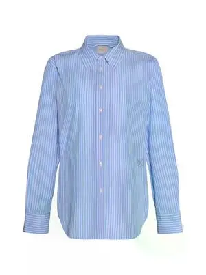 Calvin Klein Vertical Stripe Shirt - Blue