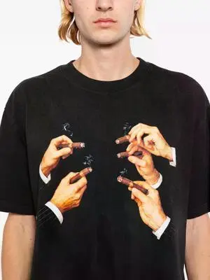 MELT Cotton Crew-neck T-shirt