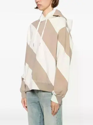 Cynthia Rowley Striped Hoodie - Neutrals