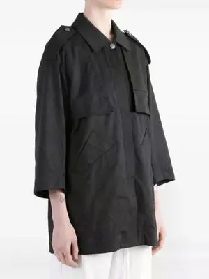 KIKO KOSTADINOV Epaulette-detail Panelled Coat