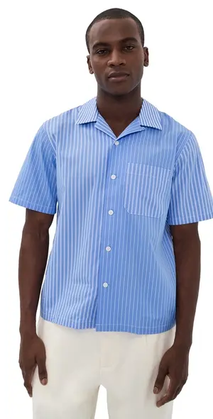 Rag & Bone Avery Poplin Shirt - Blmst